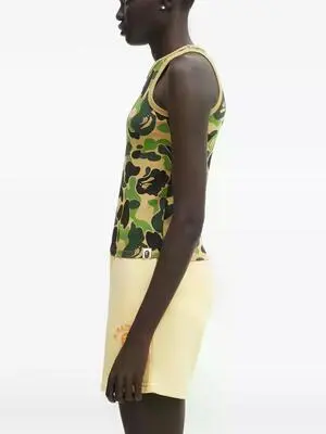 A BATHING APE Camouflage-pattern Top