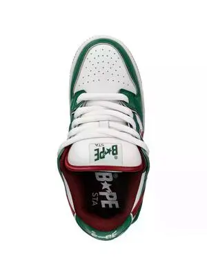 A BATHING APE Star-embellished Sneakers