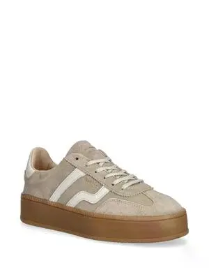 Gant Panelled Platform Sneakers - Neutrals