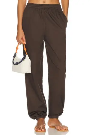 Miu Miu Track Pant In Brown