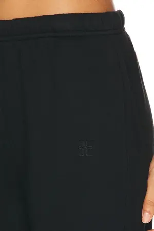 Eterne Boyfriend Pocket Sweatpant - Black