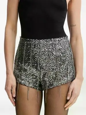 Bardot Wrenley Fringe Mini Short