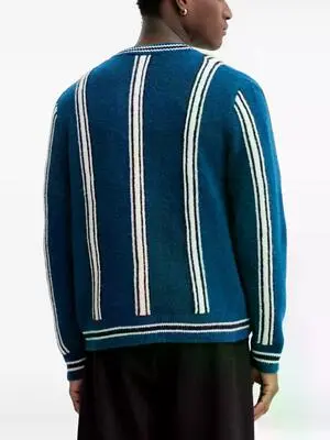 Marc O'polo Striped V-neck Cardigan
