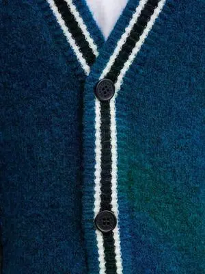 Marc O'polo Striped V-neck Cardigan