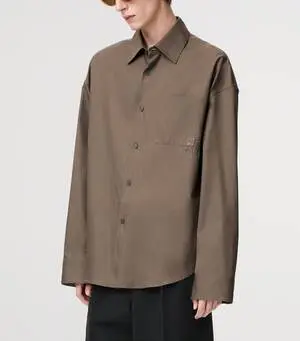 Loewe Cotton-blend Anagram Shirt