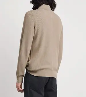 Rag & Bone Knitted Quarter-zip Sweater