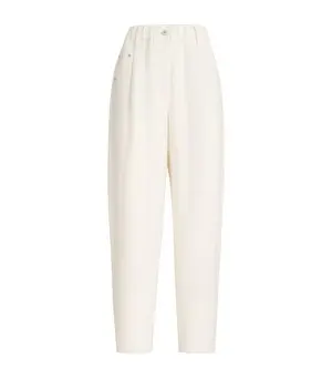 Brunello Cucinelli Embellished Straight Trousers