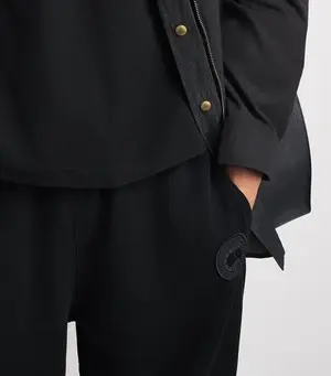 Canada Goose Organic Cotton Tonal Rove Sweatpants - Black