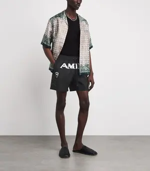 Amiri Logo Swim Shorts