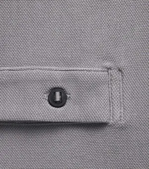 Canada Goose Logo Beckley Polo Shirt - Grey
