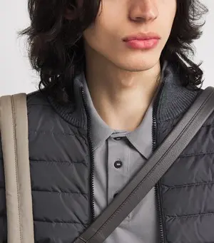 Canada Goose Logo Beckley Polo Shirt - Grey