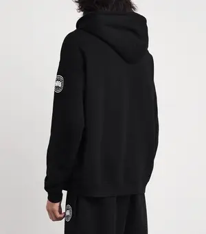 Canada Goose Organic Cotton Graphic Rove Zip-up Hoodie - Black