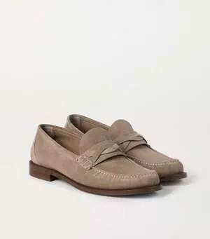 Brunello Cucinelli Suede Loafers