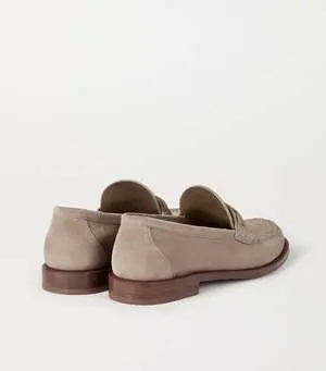 Brunello Cucinelli Suede Loafers