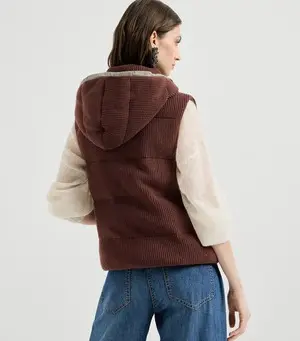 Brunello Cucinelli Stretch-cotton Down Gilet