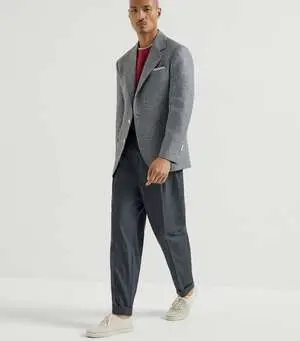 Brunello Cucinelli Silk-linen-wool Blazer