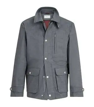 Brunello Cucinelli Virgin Wool Field Jacket