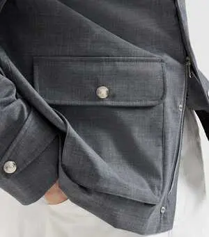 Brunello Cucinelli Virgin Wool Field Jacket