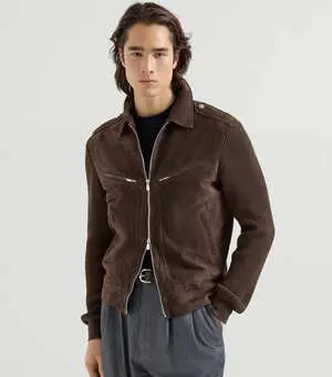 Brunello Cucinelli Suede Jacket