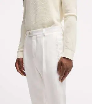 BOSS Linen Tailored Trousers