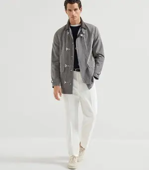 Brunello Cucinelli Suede Jacket