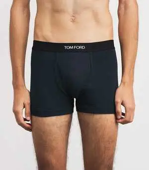 TOM FORD Stretch-cotton Boxer Briefs - Black