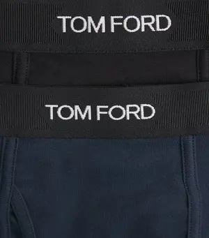 TOM FORD Stretch-cotton Boxer Briefs - Black