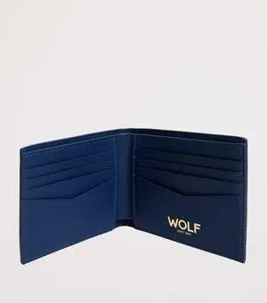 Wolf Signature Billfold Wallet - Blue