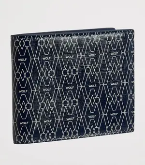 Wolf Signature Billfold Wallet - Blue