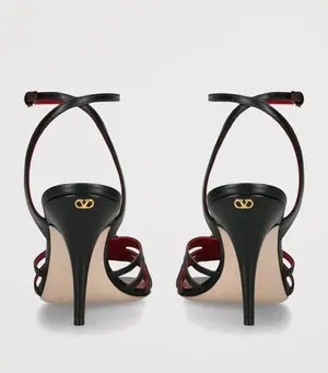 Valentino Garavani Panthea 85 Heeled Leather Sandals