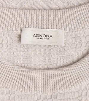Agnona Wool-blend Sleeveless Top