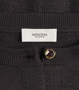 Agnona Wool-blend Cardigan