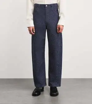 Jacquemus Mirada Straight Jeans - Navy