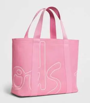 Harrods Medium Cotton Logo Tote Bag