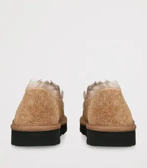UGG Suede Fur-lined Elise Loafers