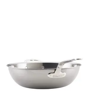 HESTAN Stainless Steel Nanobond Chef’s Pan - Silver