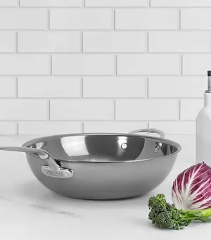 HESTAN Stainless Steel Nanobond Chef’s Pan