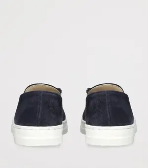 BABYWALKER Suede Tassel Loafers - Blue