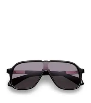 JACQUES MARIE MAGE Acetate Kurokawa Sunglasses - Black