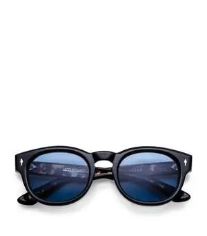 JACQUES MARIE MAGE Acetate Dr. Dream Sunglasses - Black
