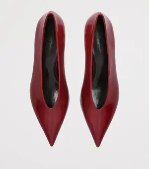 Le Monde Beryl Patent Leather Babouche Pumps