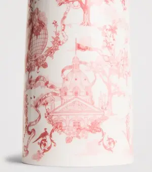 Harrods Fine Bone China Toile Vase