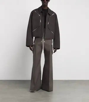 Rick Owens Heizer Belas Cargo Trousers - Brown