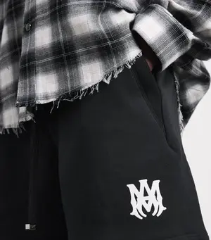 Amiri Cotton Ma Logo Sweat Shorts