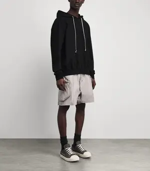 Rick Owens Cotton Oversized Hoodie