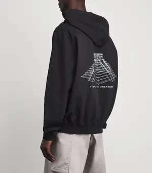 Rick Owens Cotton Oversized Hoodie