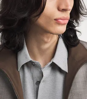 Brioni Cotton Piqué Polo Shirt
