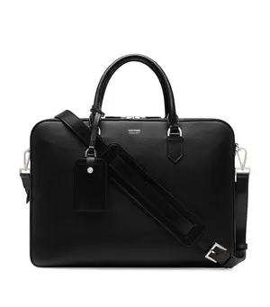 TOM FORD Leather Elliot Briefcase