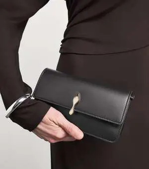 CHRISTIAN LOUBOUTIN Betina Mini Leather Cross-body Bag - Black