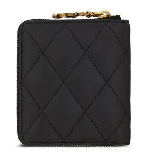 Saint Laurent Quilted Wallet - Black